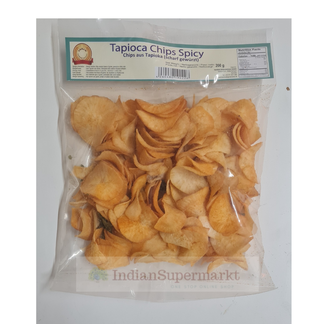 Annam Tapioka Chips - Sabudana Chips - Ready to Eat 200gm ...