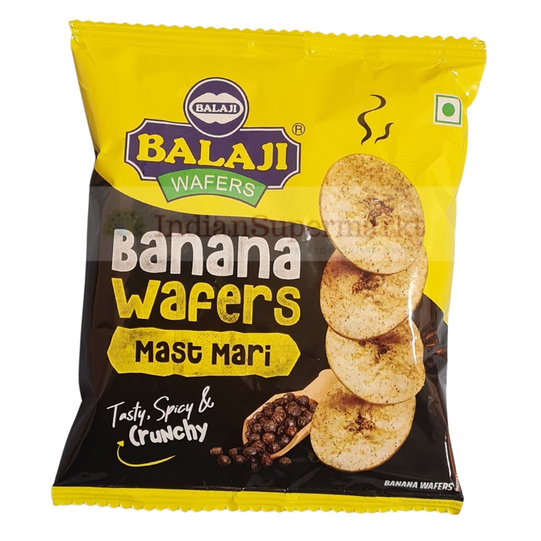Balaji Banana chips mast mari pack of 5 X 25gm – IndianSupermarkt