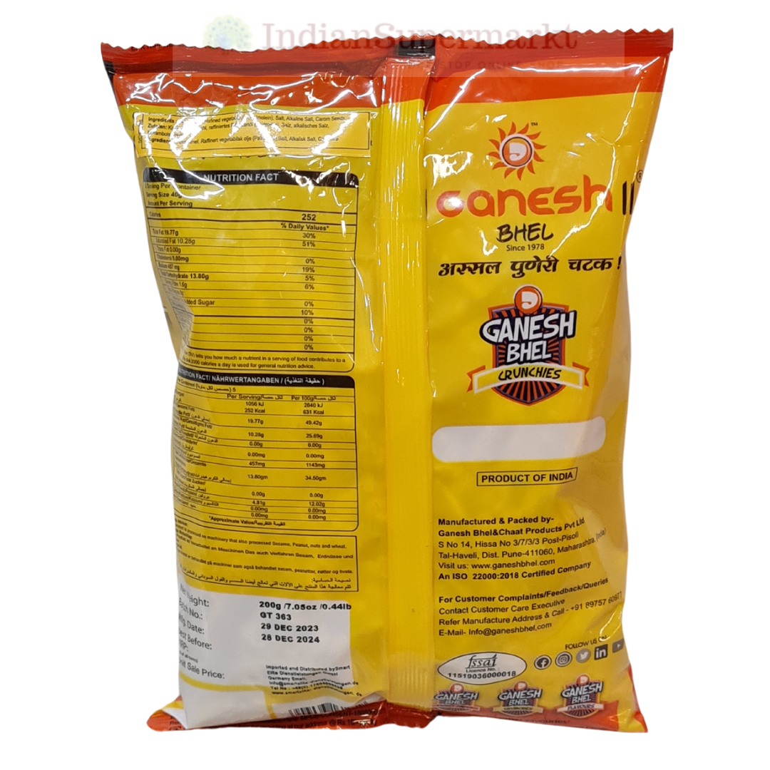 Ganesh Bhel Gathiya 200gm (BBD:10 October 2025) – IndianSupermarkt