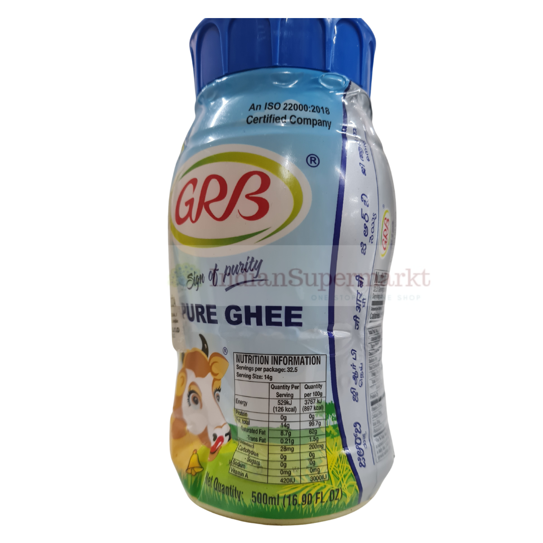 GRB Ghee 500ML – IndianSupermarkt