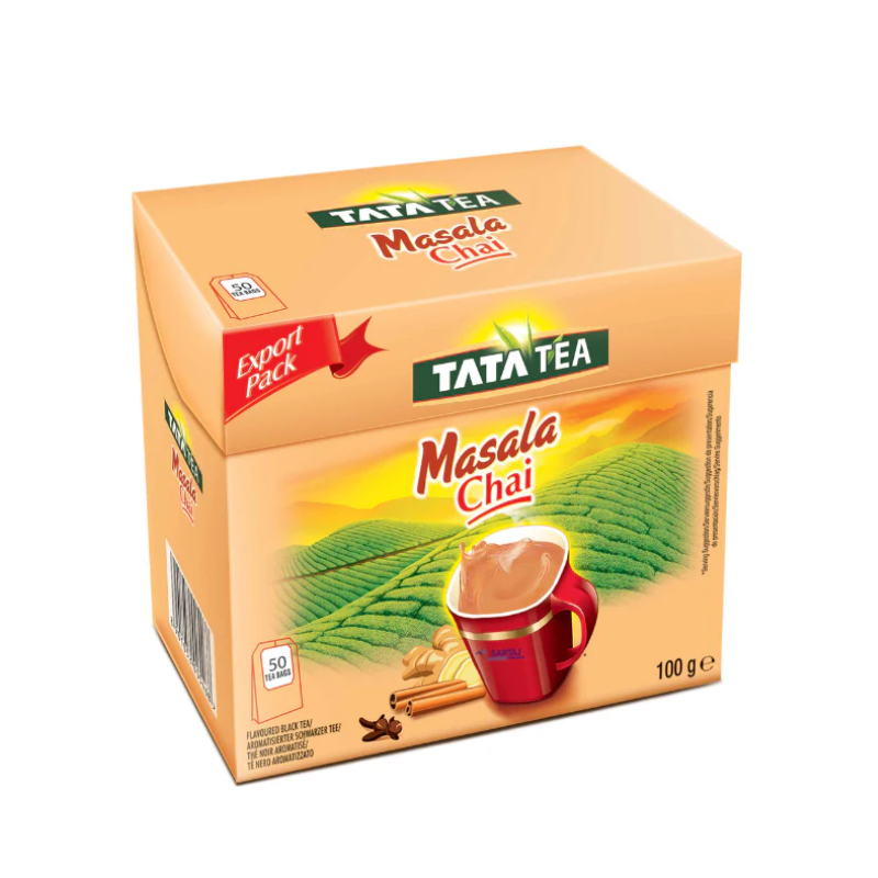 Tata Tea Masala Chai 50 Tea Bags – IndianSupermarkt