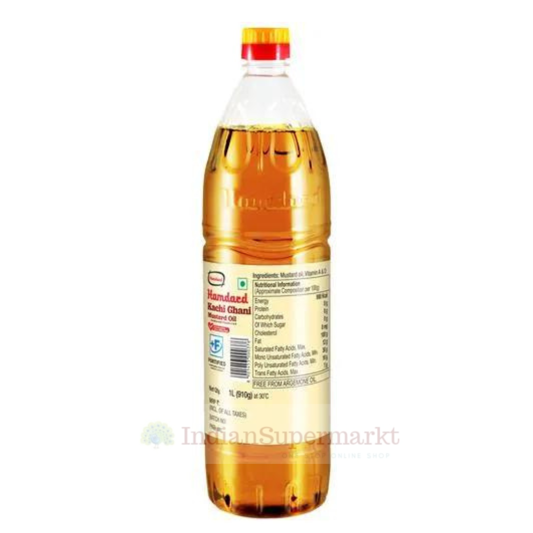 Hamdard (Indian) Mustard Oil Kachi Ghani 500ml – IndianSupermarkt