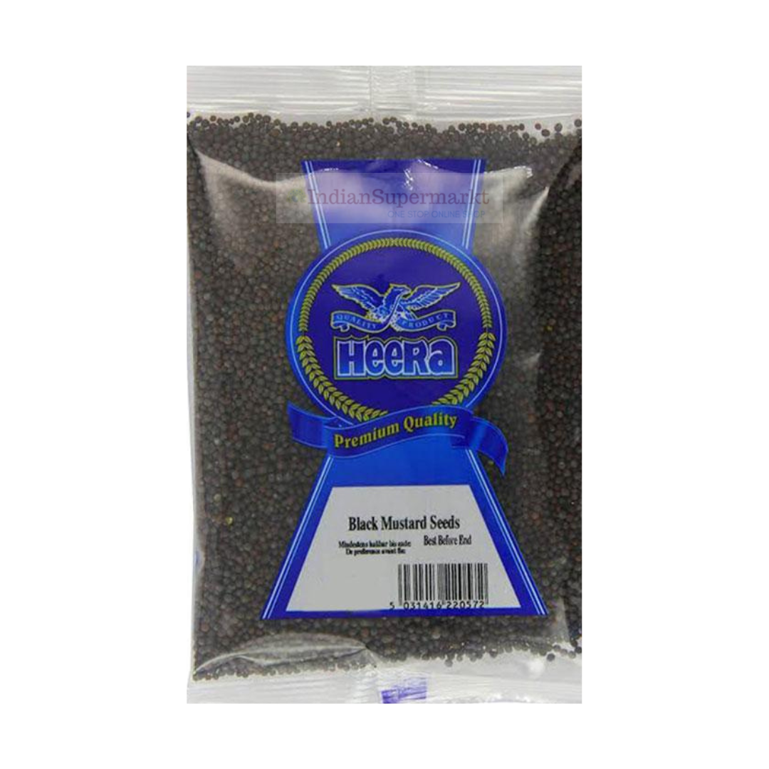 Heera Black Mustard Seeds 400gm – IndianSupermarkt