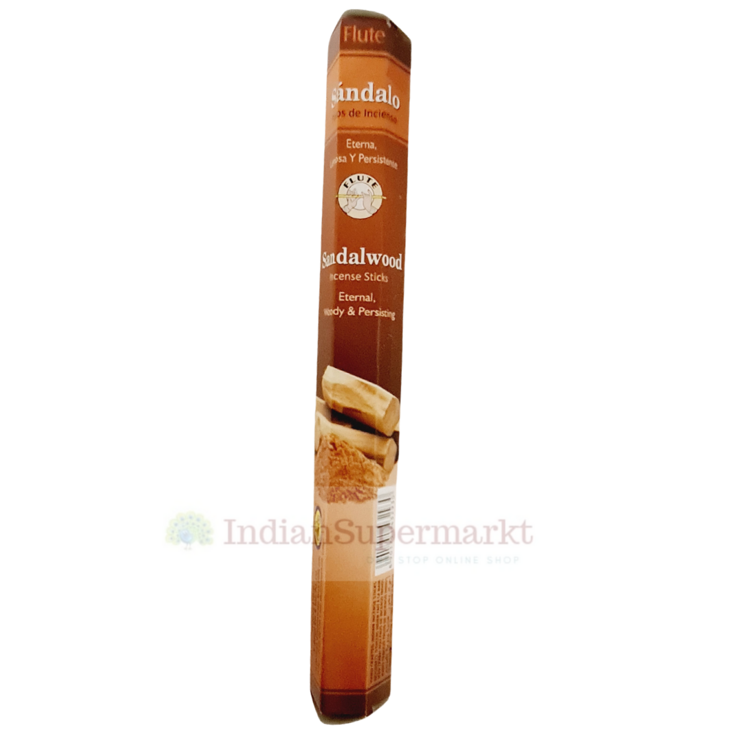 Flute/Hem Sandalwood Agarbati - 15gm – IndianSupermarkt