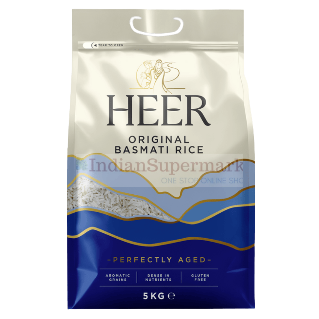 Heer Orgininal Basmati Rice 5kg – IndianSupermarkt