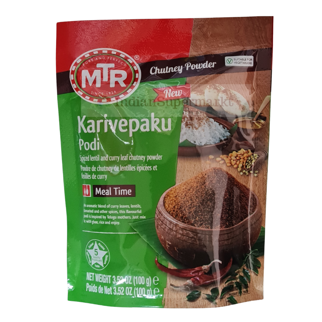 MTR Karivepaku Podi 100gm – IndianSupermarkt