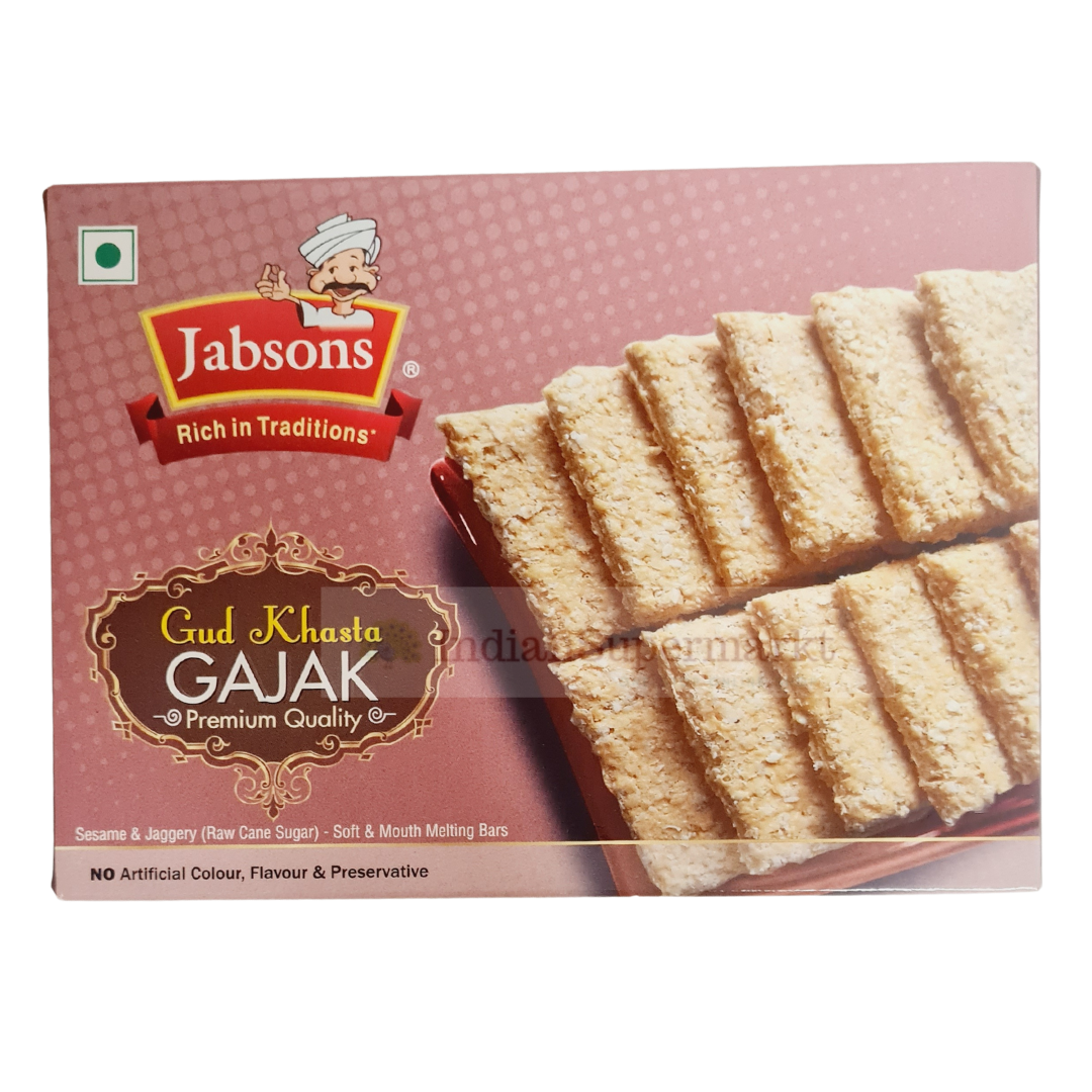 Jabsons Gur Khasta Gajak 200g (BBD : 18 Feb 2026) – IndianSupermarkt