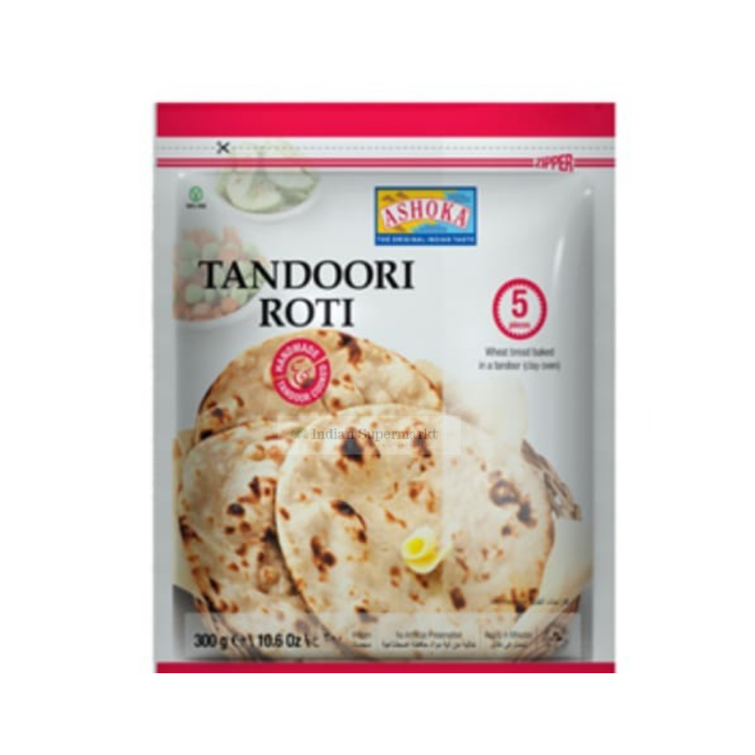 Ashoka Frozen Tandoori Roti - 5 (Delivery in Berlin) – IndianSupermarkt