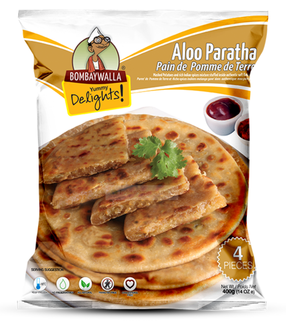 Bombaywala Frozen Aloo Paratha (Deliver only Berlin) – IndianSupermarkt