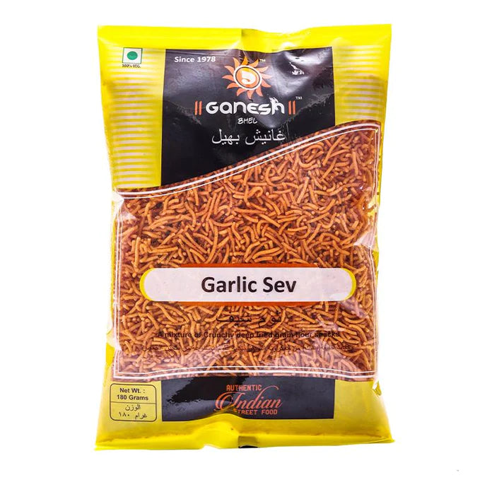 Ganesh Bhel Garlic Sev 180gm – IndianSupermarkt