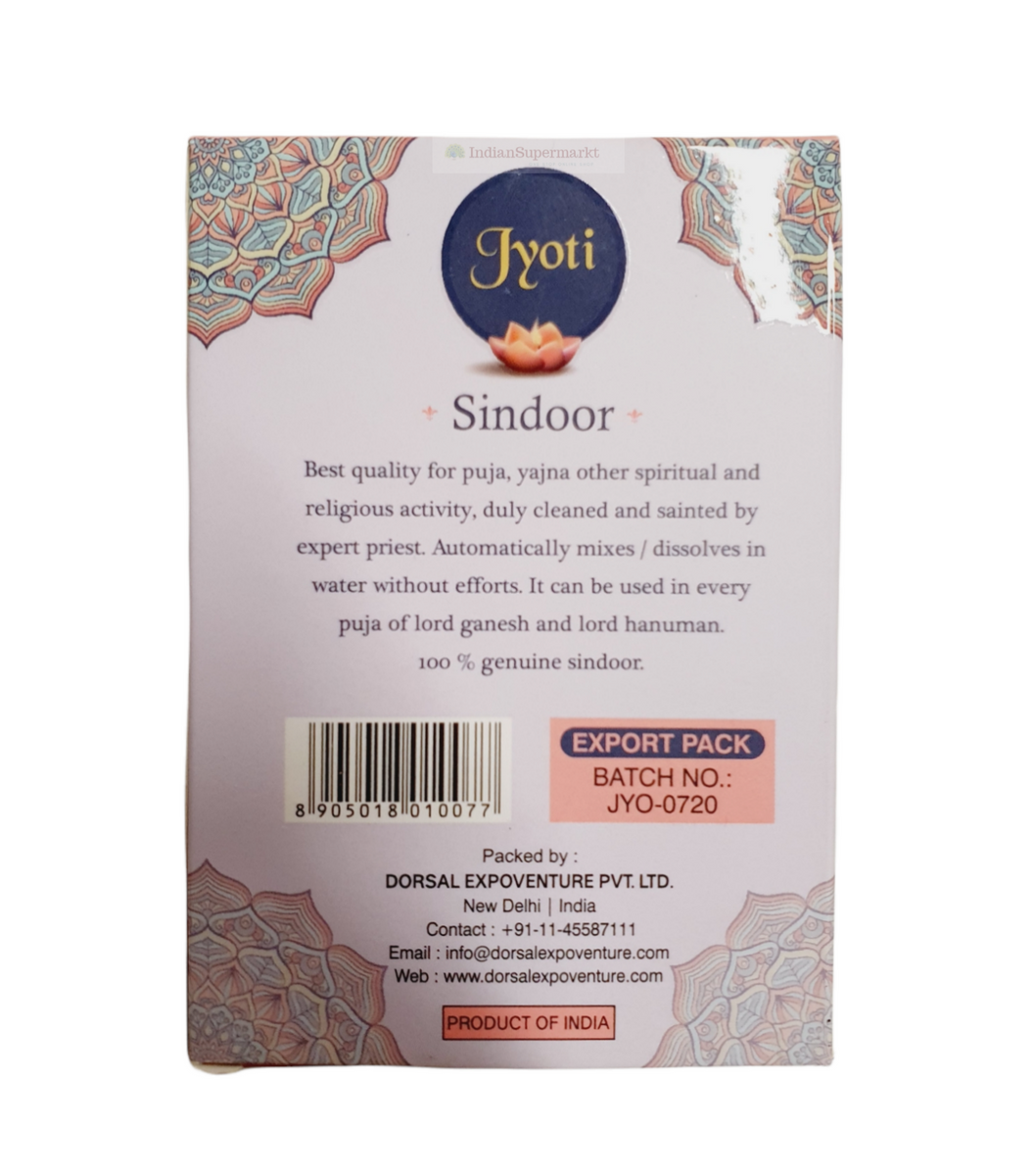 Jyoti Pooja Sindoor 50gm – IndianSupermarkt