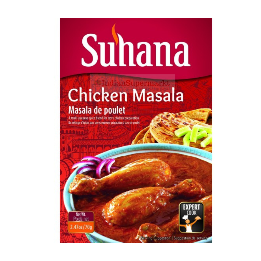 Suhana Chicken Masala 100gm (BBD- 31.01.2024) – IndianSupermarkt