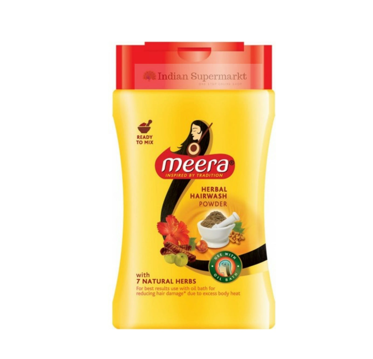 Meera Herbal Powder for hairs 150gm – IndianSupermarkt